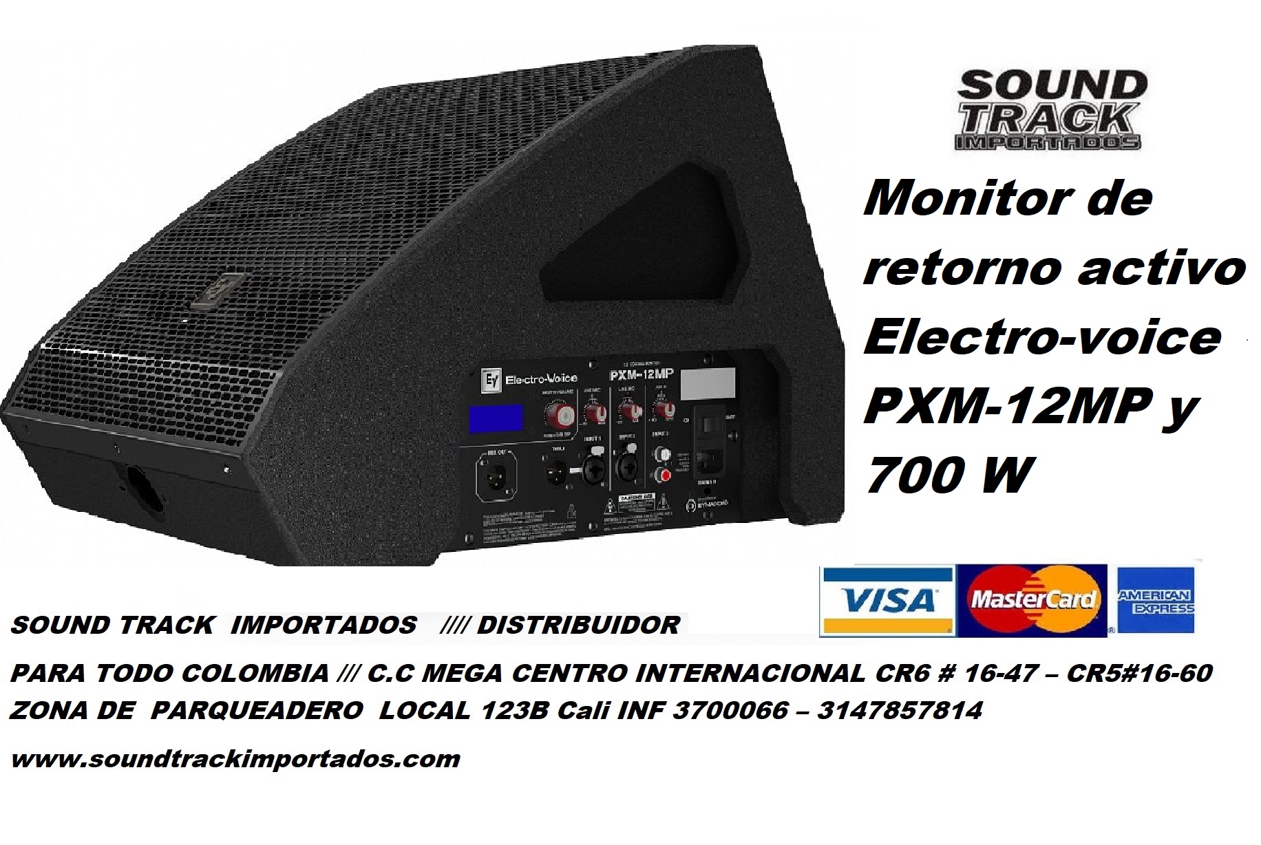 Monitor-de-retorno-activo-Electro-voice-PXM-12MP – Soundtrack Importados